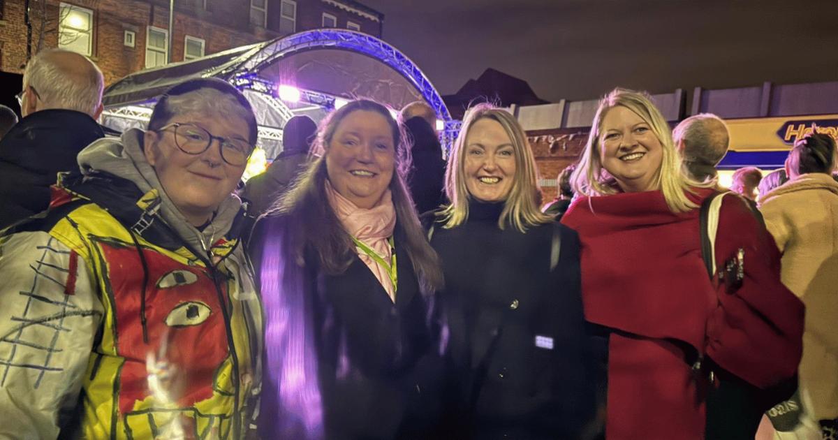 Tyldesley’s Christmas Light Switch On event is huge success - Jo Platt