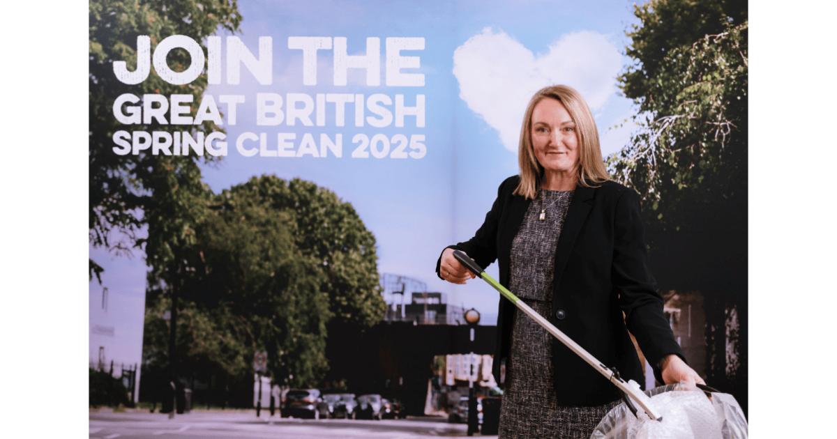 Jo Platt joins The Great British Spring Clean 2025 - Jo Platt